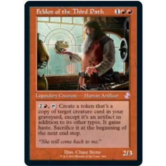 Feldon of the Third Path - Time Spiral: Remastered (TSR) | Shopee ...