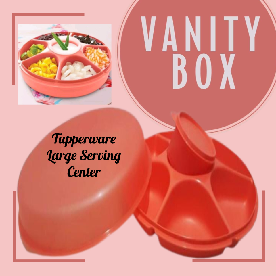 Tupperware large serving center | Shopee Philippines