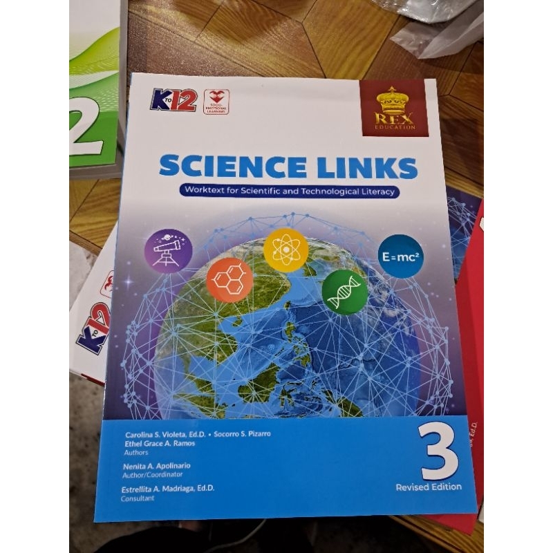 Science Link grade 3 4 6 Rex 2023 copyright Latest Original | Shopee ...