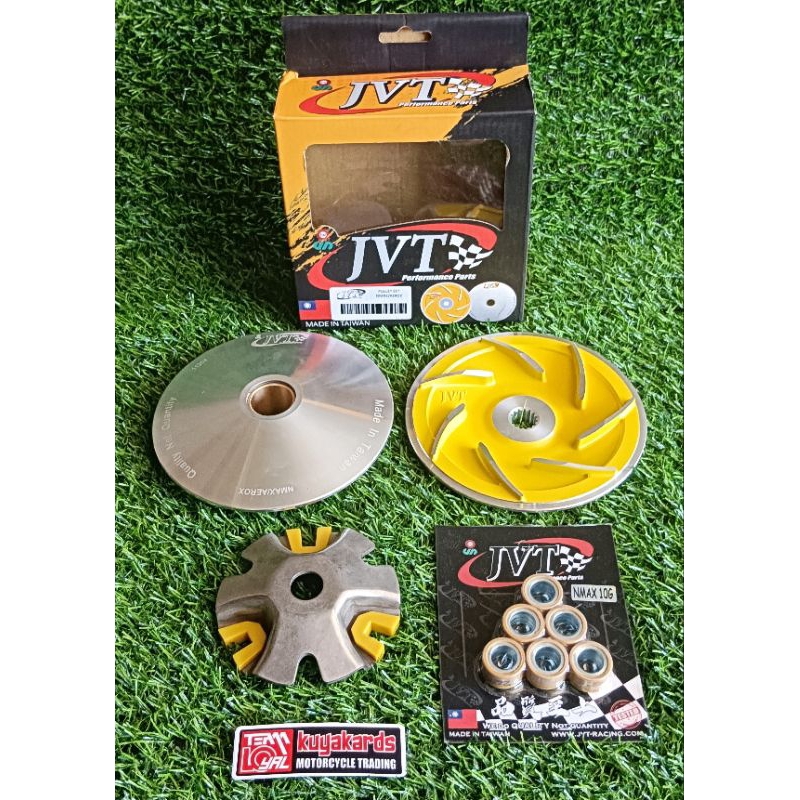 JVT PULLEY SET WITH JVT FLY BALL NMAX/AEROX | Shopee Philippines