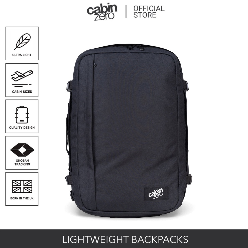 CabinZero Classic Plus 42L Hand Carry Luggage Travel Bag | Shopee Philippines
