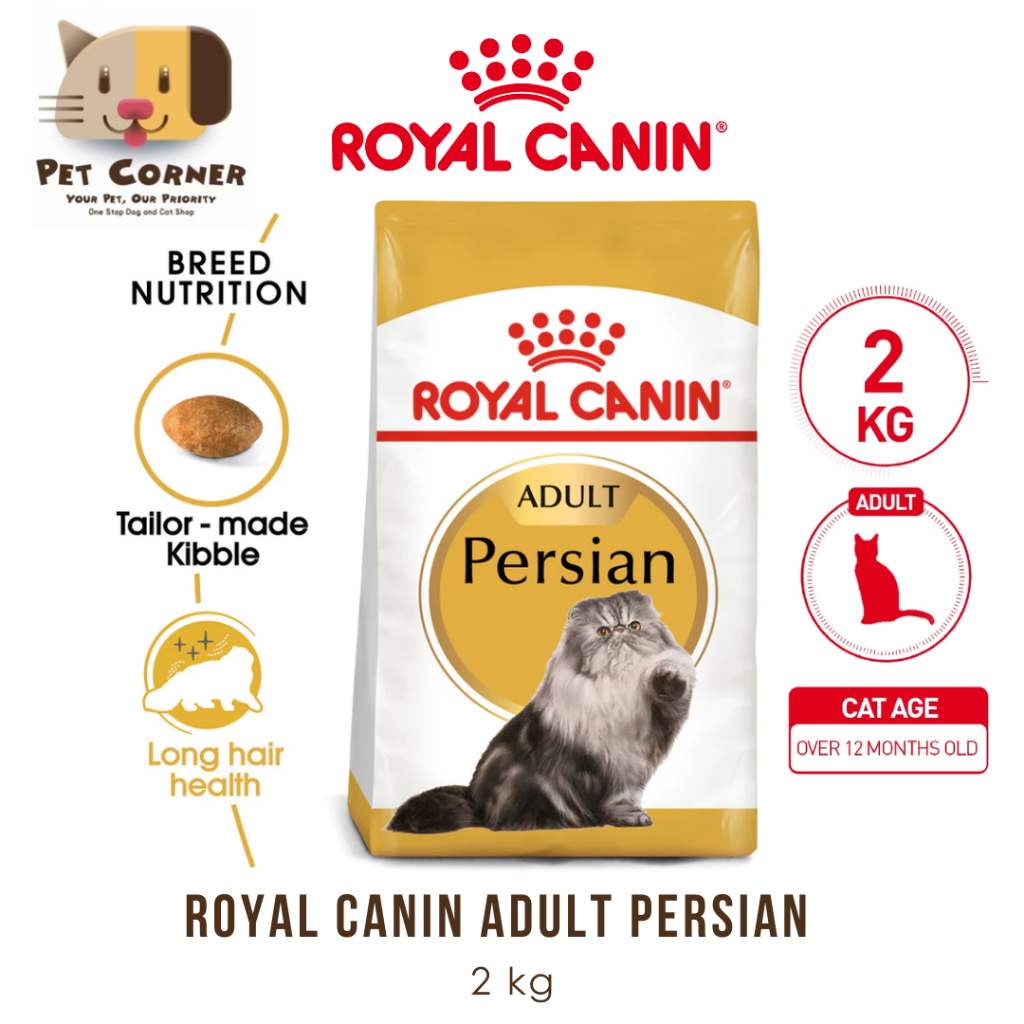 Royal Canin PERSIAN ADULT Original Pack Feline Cat Dry Food 2kg ...