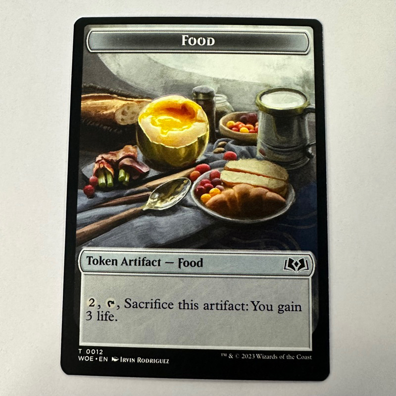 FOOD TOKEN | WOE WILDS OF ELDRAINE | MH2 MODERN HORIZONS 2 | MTG MAGIC THE GATHERING | Shopee ...