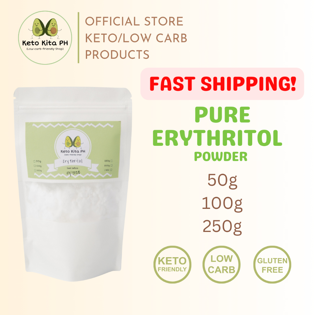 Pure Erythritol Powder - Keto/Low carb Products - Sweetener | Shopee ...