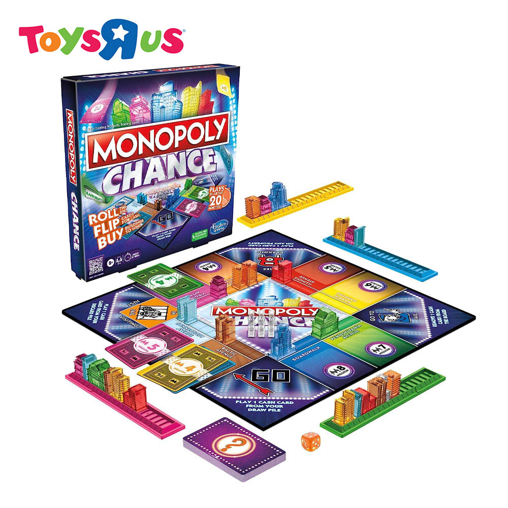 Hasbro Gaming Monopoly Chance Board Game | Shopee Philippines