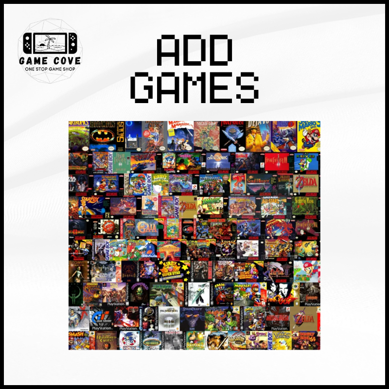 ADD GAMES | 1 Item = 1 Game | Only purchase as add-ons | Shopee Philippines