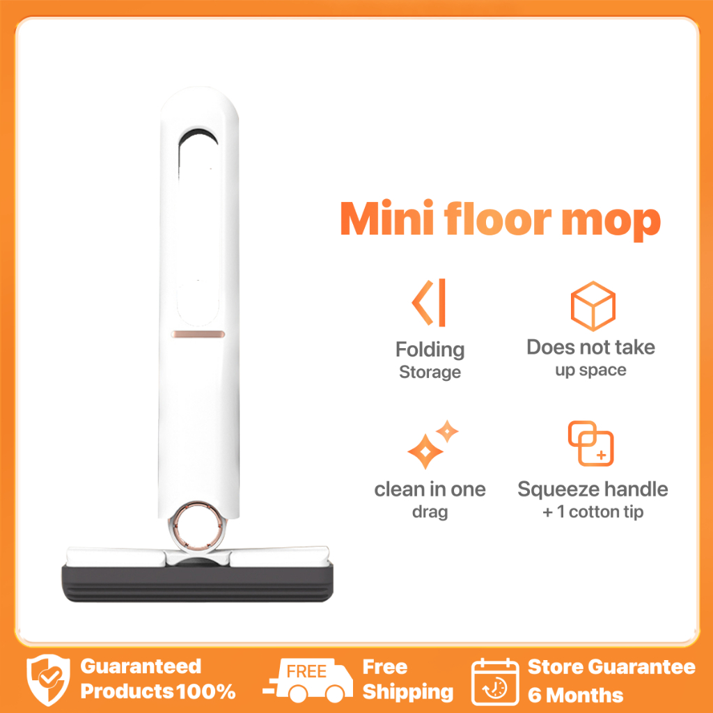 Joybos Mini Mop Portable Cleaning Mop Handheld Desk Bathroom Car Window ...