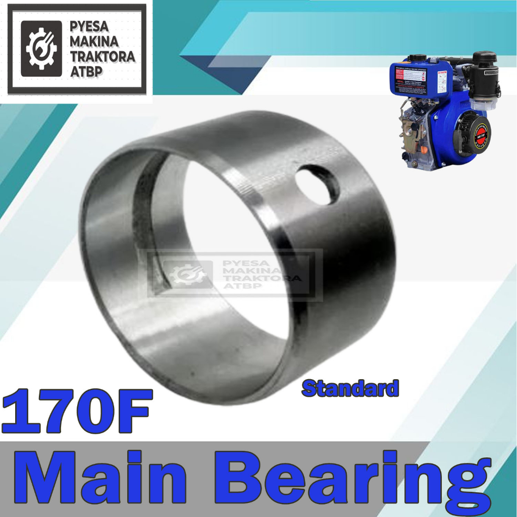 Main Bearing Main Bushing Standard For 170F 5hp Air Cooled Diesel ...