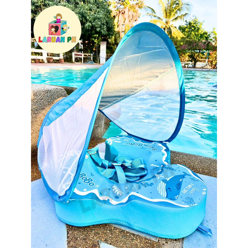 NON-INFLATABLE BABY FLOATER with SUN SHADE l FLOATER FOR KIDS l ...
