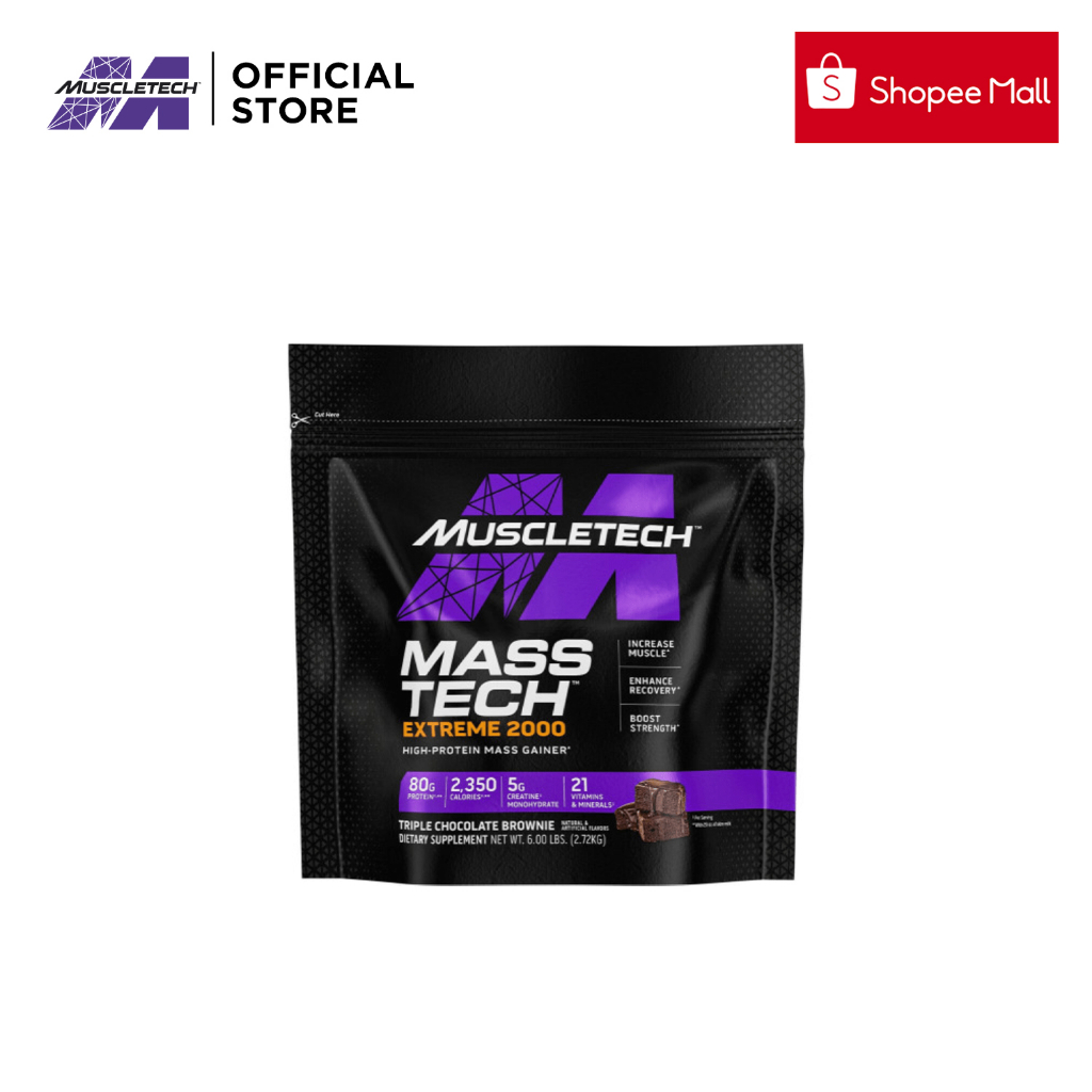 MUSCLETECH Masstech Extreme 2000 6lbs | Shopee Philippines