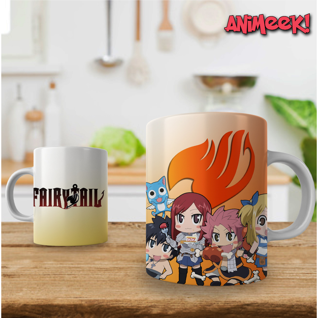 Fairy Tale Anime Mug(Magic Mug & Regular Mug) | Shopee Philippines