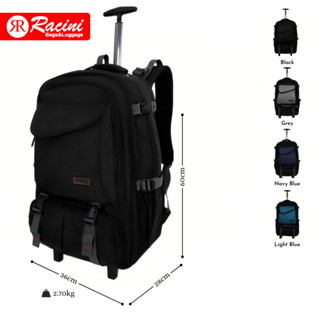Racini Baiken D-2112 Series Travel and Fashion Backpack Trolley ...