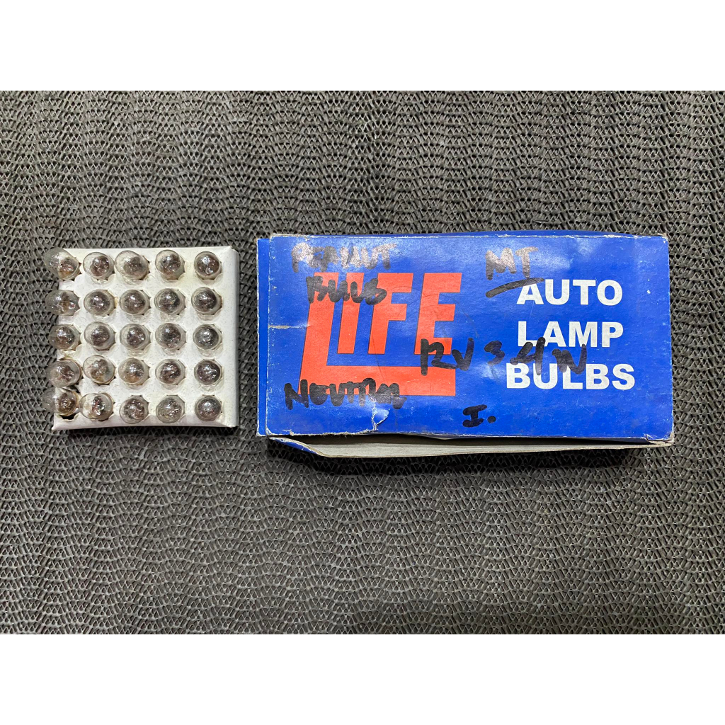 LIFE AUTO LAMP BULBS (NUETRAL BULB) (12V3.4W) (SOLD PER PIECE) | Shopee ...