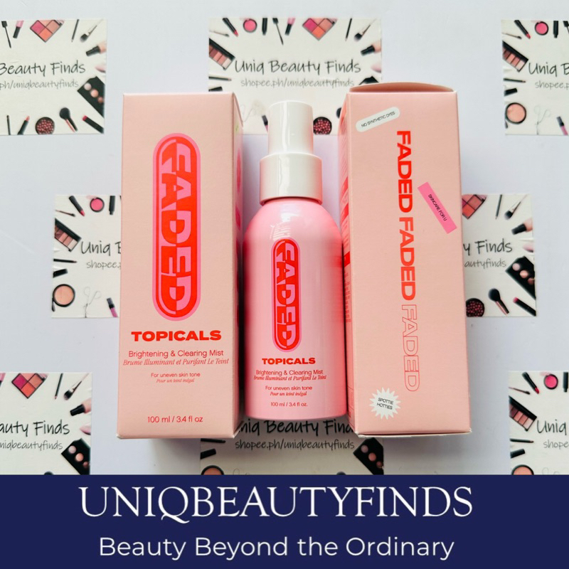 Topicals Faded Brightening & Clearing Body Mist | Shopee Philippines