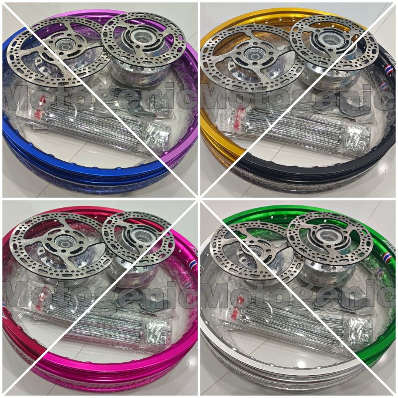 RIMSET RAIDER 150 CARB/FI W/ BEARINGS & INNER HUB SPACER | Shopee ...