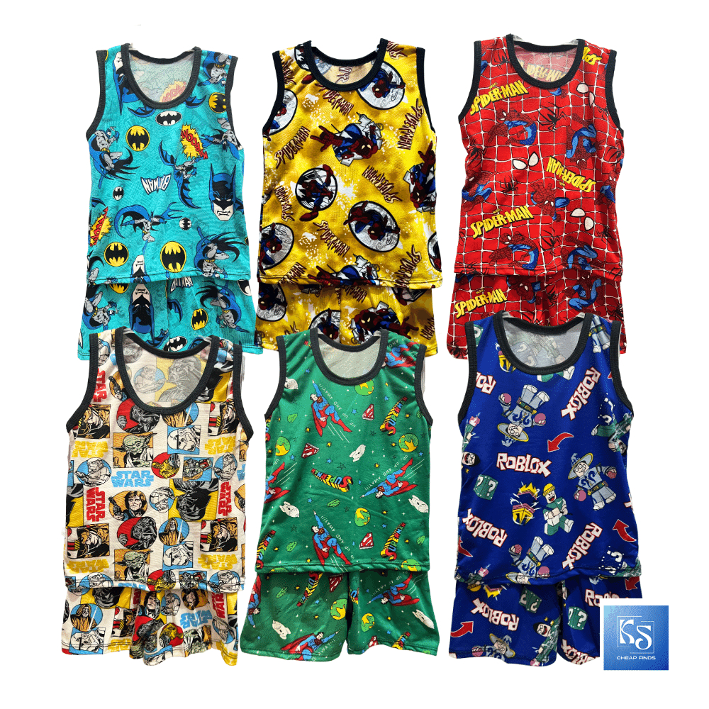 ks.cheapfinds_ph CARTOON CHARACTERS DESIGN BOYS KIDS TERNO SHORT ...
