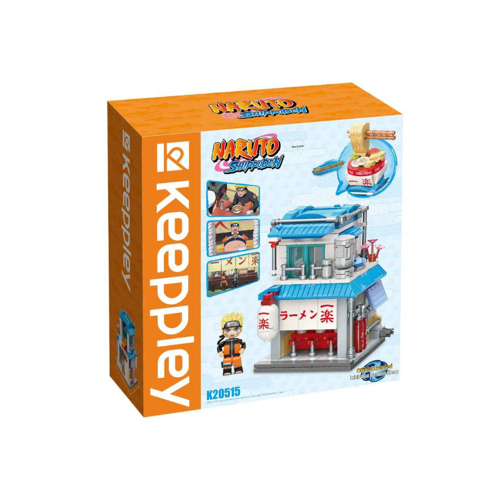 Ollie & Co Keeppley Naruto Ramen Icharu Building Blocks Toy for Kids ...