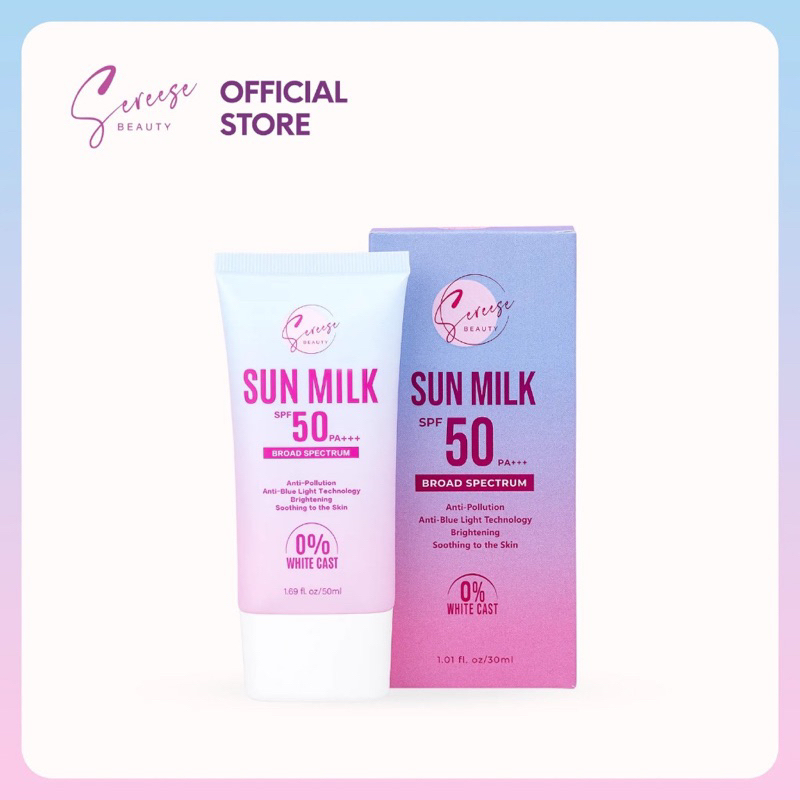 Sereese Beauty Sun Milk V2 Broad Spectrum with SPF 50 PA+++ | Shopee Philippines