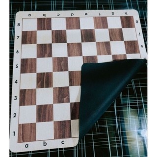 Wood Grain Rubber Mousepad Chess Board (Note: Mat ONLY!) | Shopee ...