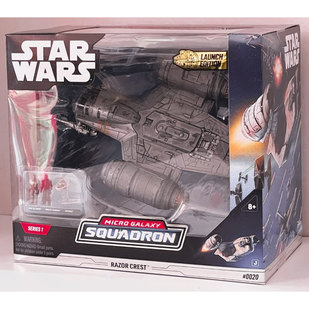 Star Wars Micro Galaxy Squadron Razor Crest Launch Edition | Shopee ...