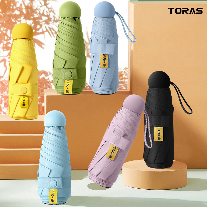 Ultra-Light Mini Umbrella Sun Umbrella Capsule Umbrella Folding UV ...