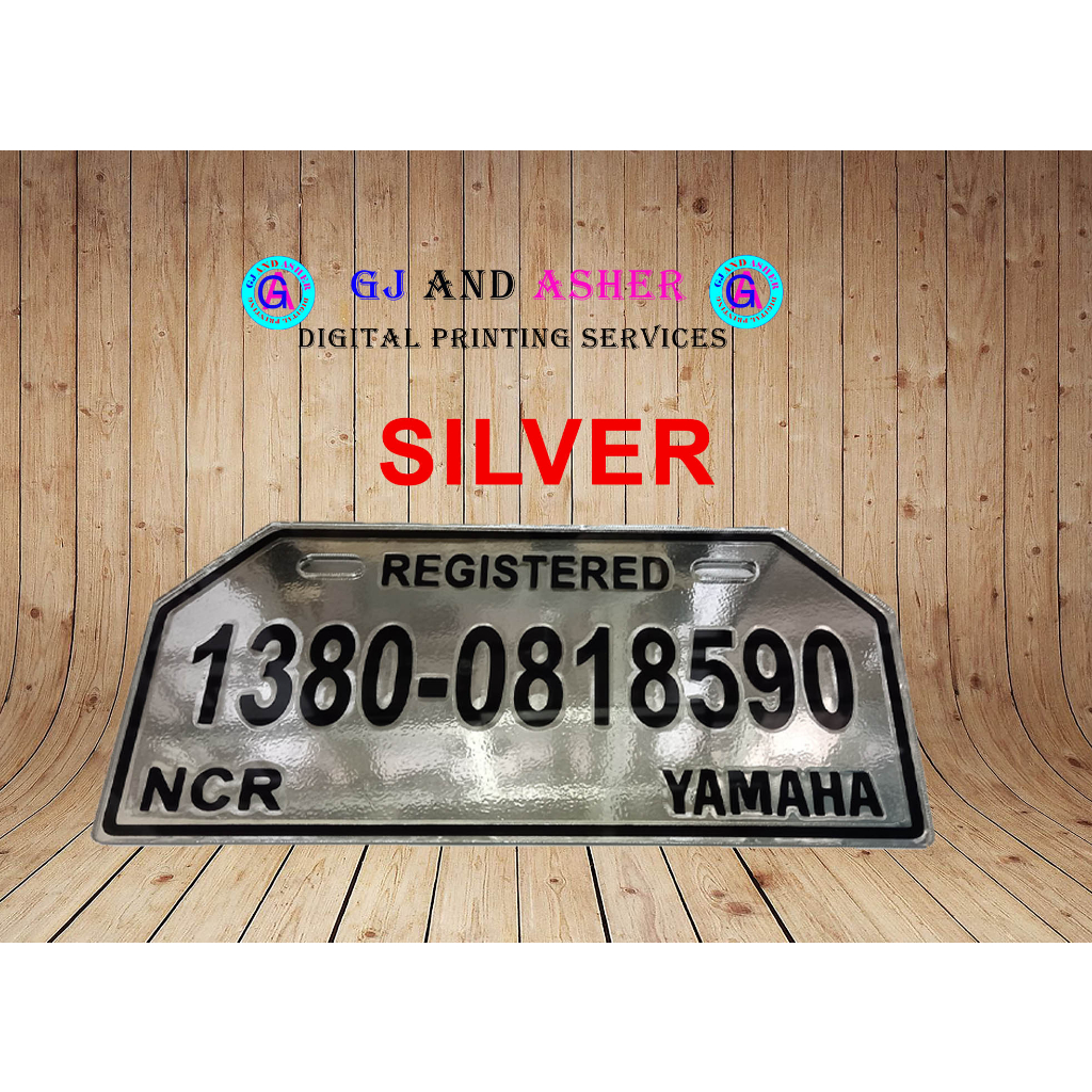 Temporary Motorcycle Plates (ACRYLIC 3MM) | Shopee Philippines
