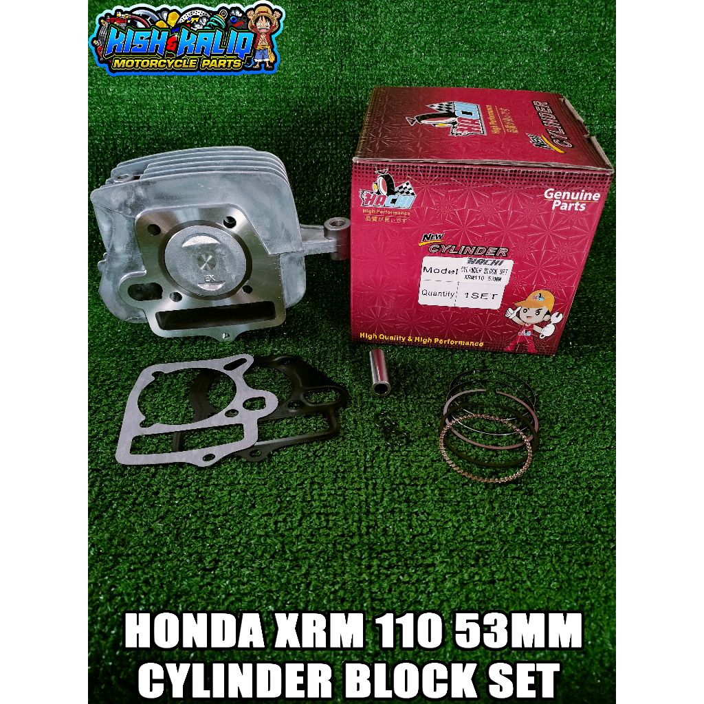 HACHI CYLINDER BLOCK SET FOR HONDA XRM 110 53MM | Shopee Philippines