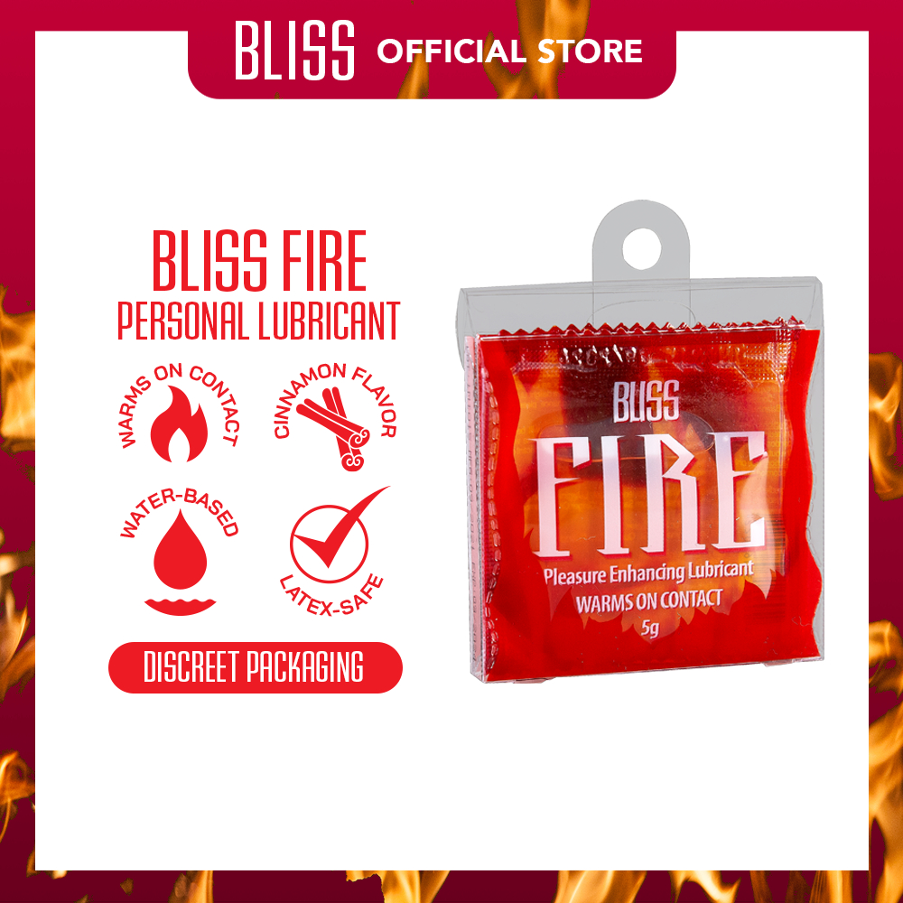 Bliss Fire Lubricant 3's | Shopee Philippines