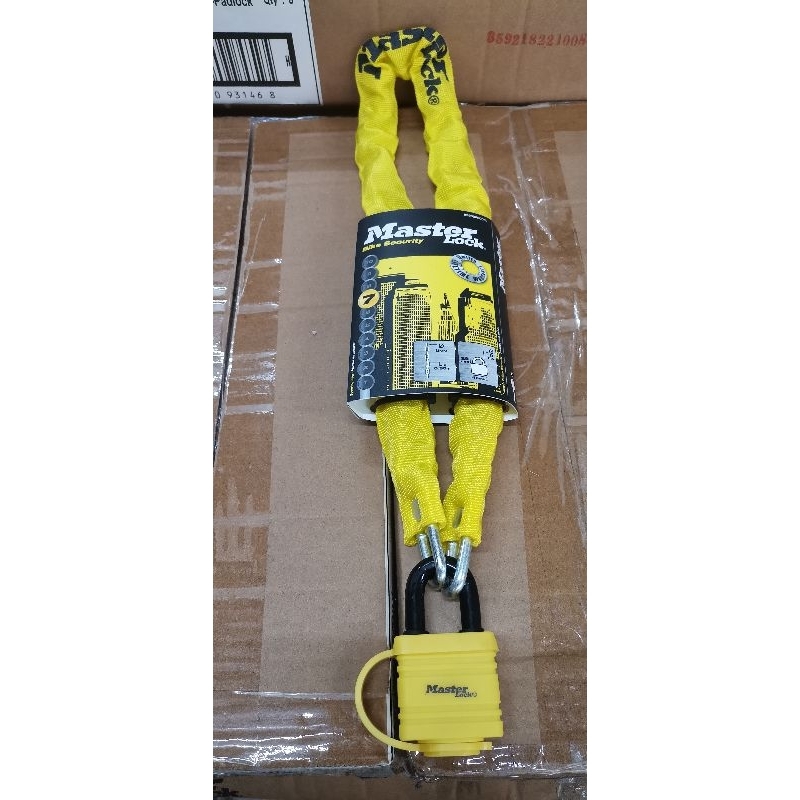 Master Lock Chain Lock For Bike/Motorcyle 8390dpro-Col Level 7 | Shopee ...