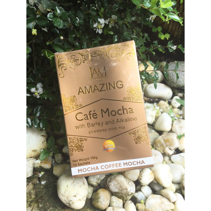 Cafe Mocha with Barley and Alkaline Powdered Drink Mix I AM Amazing ... Cafe Mocha with Barley and Alkaline Powdered Drink Mix I AM Amazing ...