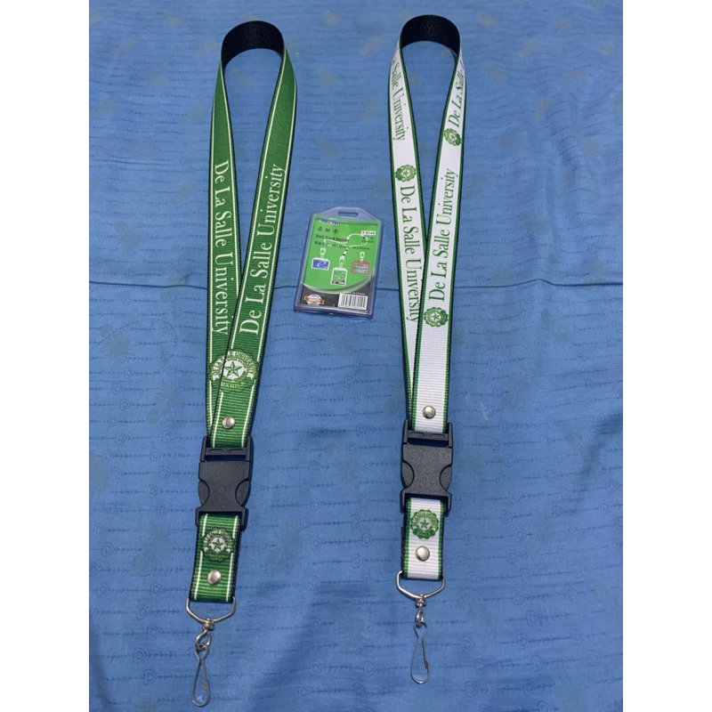 DLSU LANYARD ID LACE DE LA SALLE UNIVERSITY | Shopee Philippines