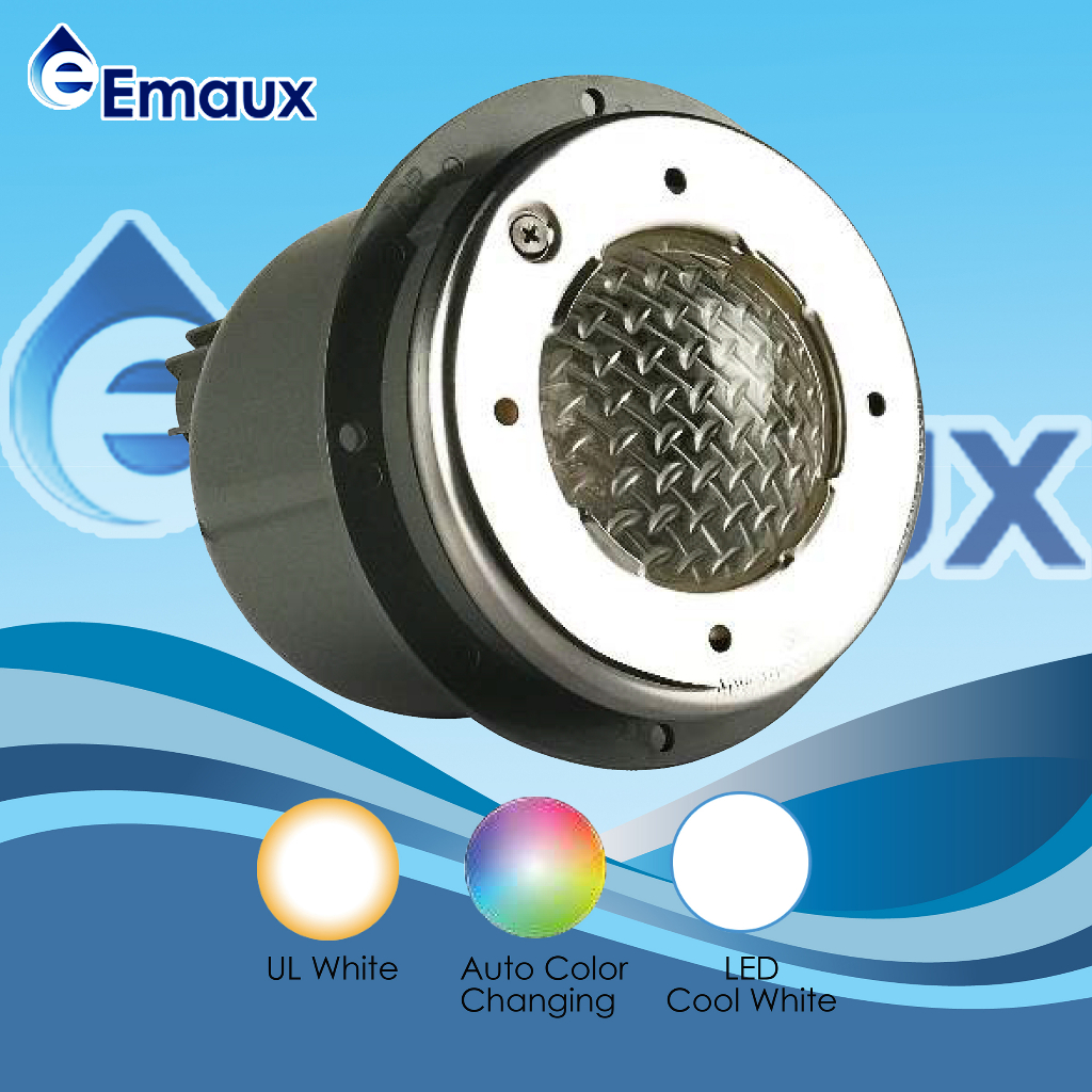 EMAUX E-Lumen Series Underwater Light - EL-S100 99 LEDs Bulb Stainless ...