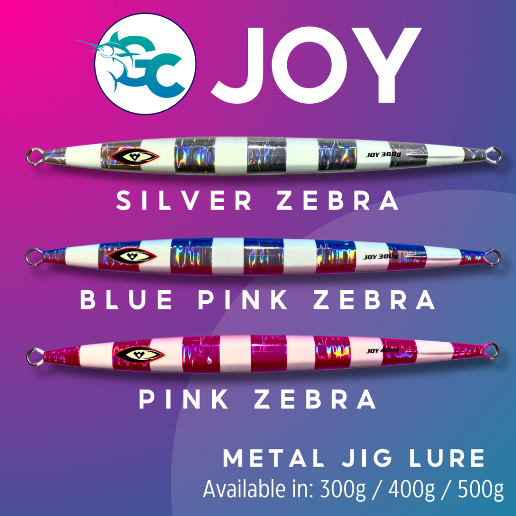 GoodCatch GC JOY JIG 300g 400g 500g Metal Jig Lure Luminous | Shopee Philippines