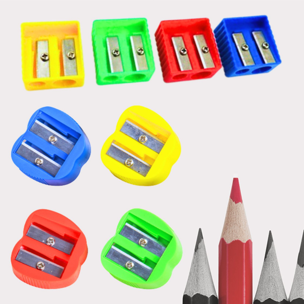 24PCS Pencil Sharpener for Pencil Cute Small and Portable Sharp Knife ...