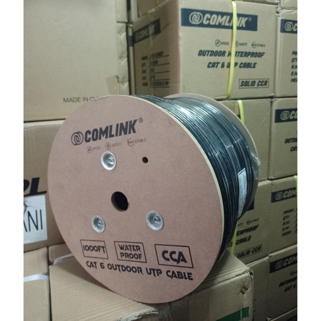 Comlink Outdoor Lan Cable 305Meters good for Pisowifi Outdoor Antenna ...