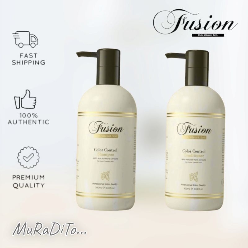 FUSION COLOR CONTROL shampoo & conditioner, 300mL | Shopee Philippines
