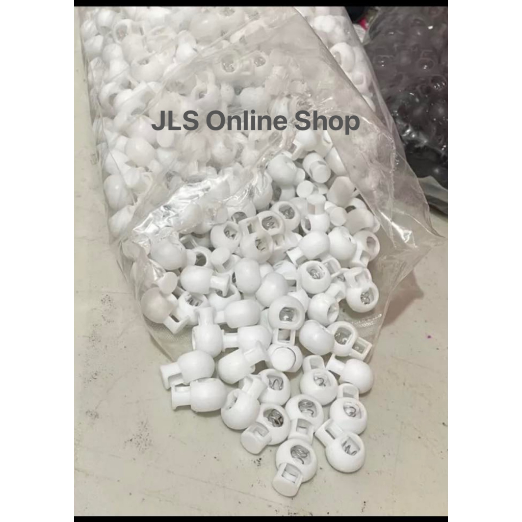 100pcs Stopper I Plastic Rope Buckle I Single Hole Spring Cord Locks ...