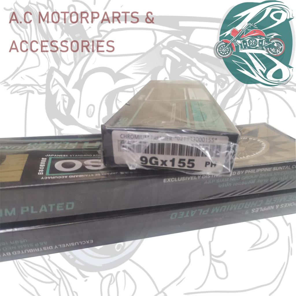 yaguso chrome plated spokes rios Available | Shopee Philippines