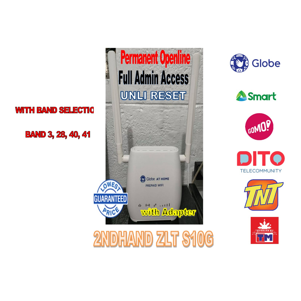 OPENLINE ZLT S10G LTE MODEM | Shopee Philippines