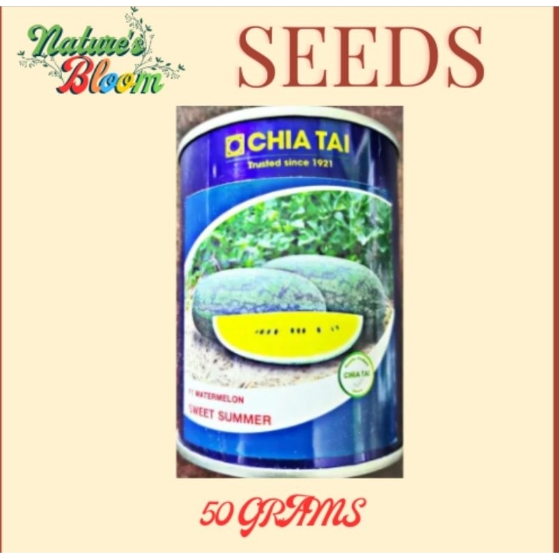 SWEET SUMMER F1 HYBRID WATERMELON SEEDS 50 GRAMS / LIKE TIFFANY ...
