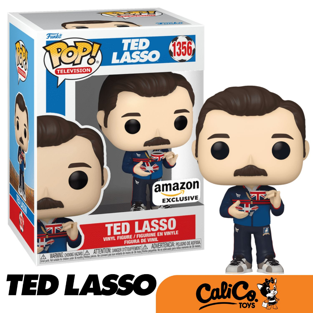 POP! Television: Ted Lasso - Ted Lasso with Tea Cup (Amazon Exclusive ...