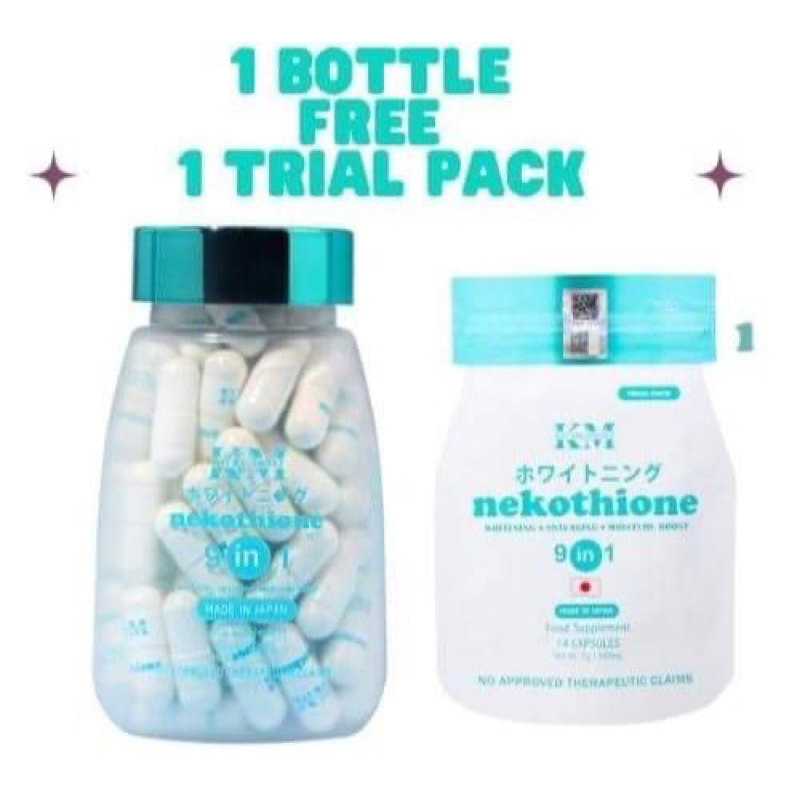 HERSKIN NEKOTHIONE SLIMMING & WHITENING CAPSULE 9 IN 1 WITH FREE TRIAL ...