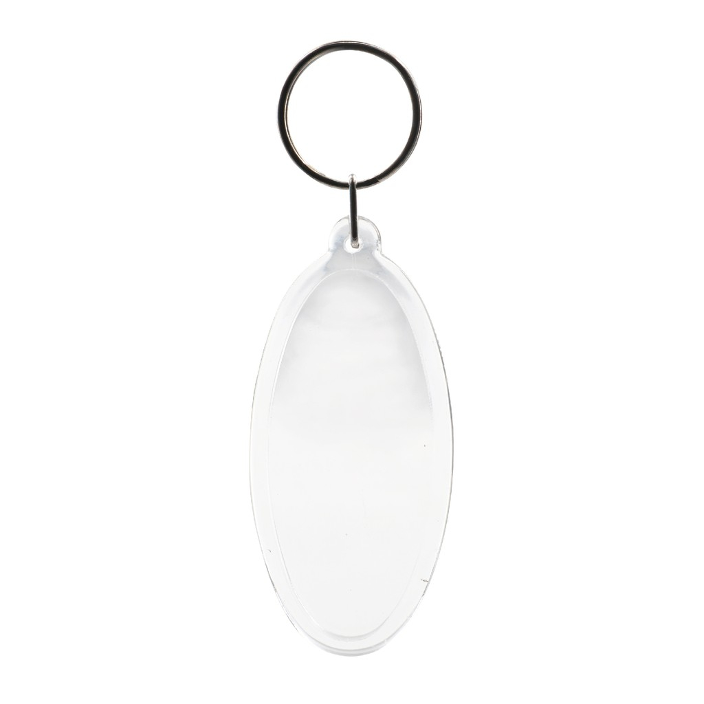 Acrylic Keychain Photo Insert Frame Personalize DIY Keychain (50pcs ...