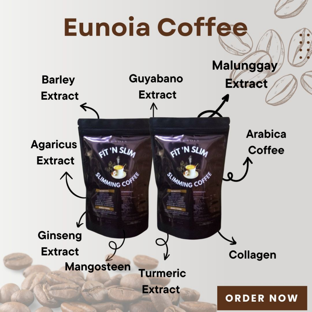 2 Boxes Eunoia Fit ‘N Slim (Slimming Coffee) | Shopee Philippines