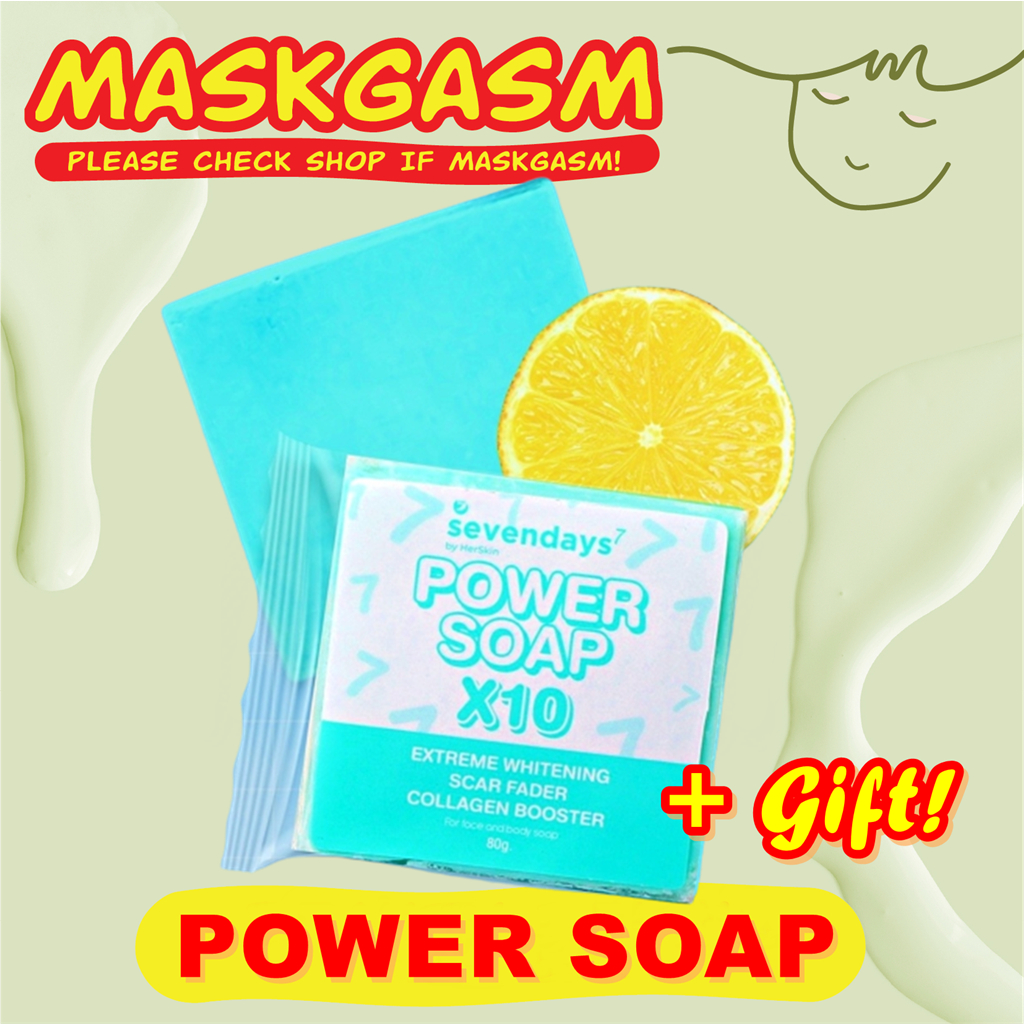 Sevendays By Herskin Power Soap 10x Whitening Scar Collagen Booster 80g ...