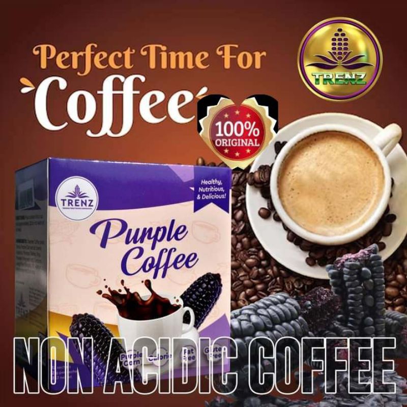 Trenz Purple Coffee (Non acidic Coffee) | Shopee Philippines