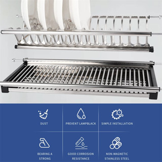 304 Stainless Steel Dish Draining Rack with Multiple Specifications ...