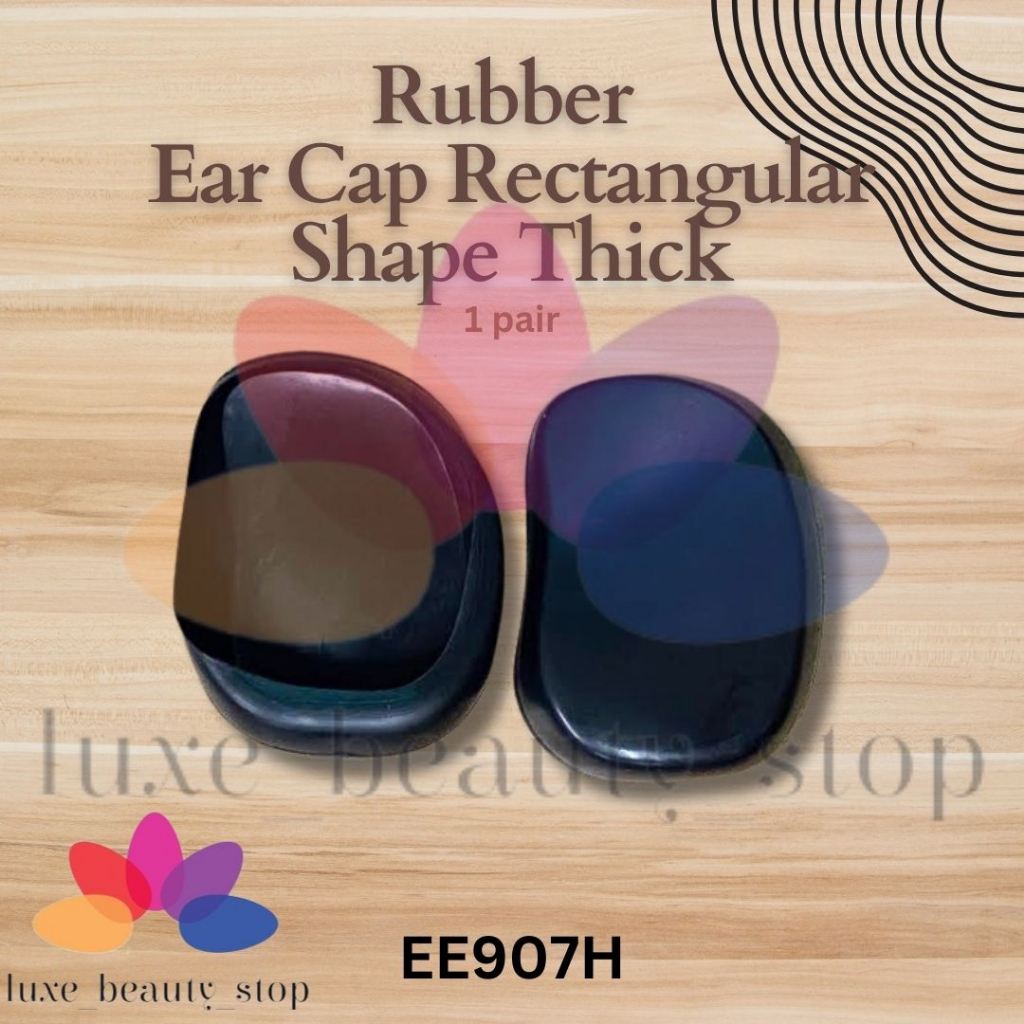 Rubber Ear Cap Rectangular Shape Thick | Shopee Philippines