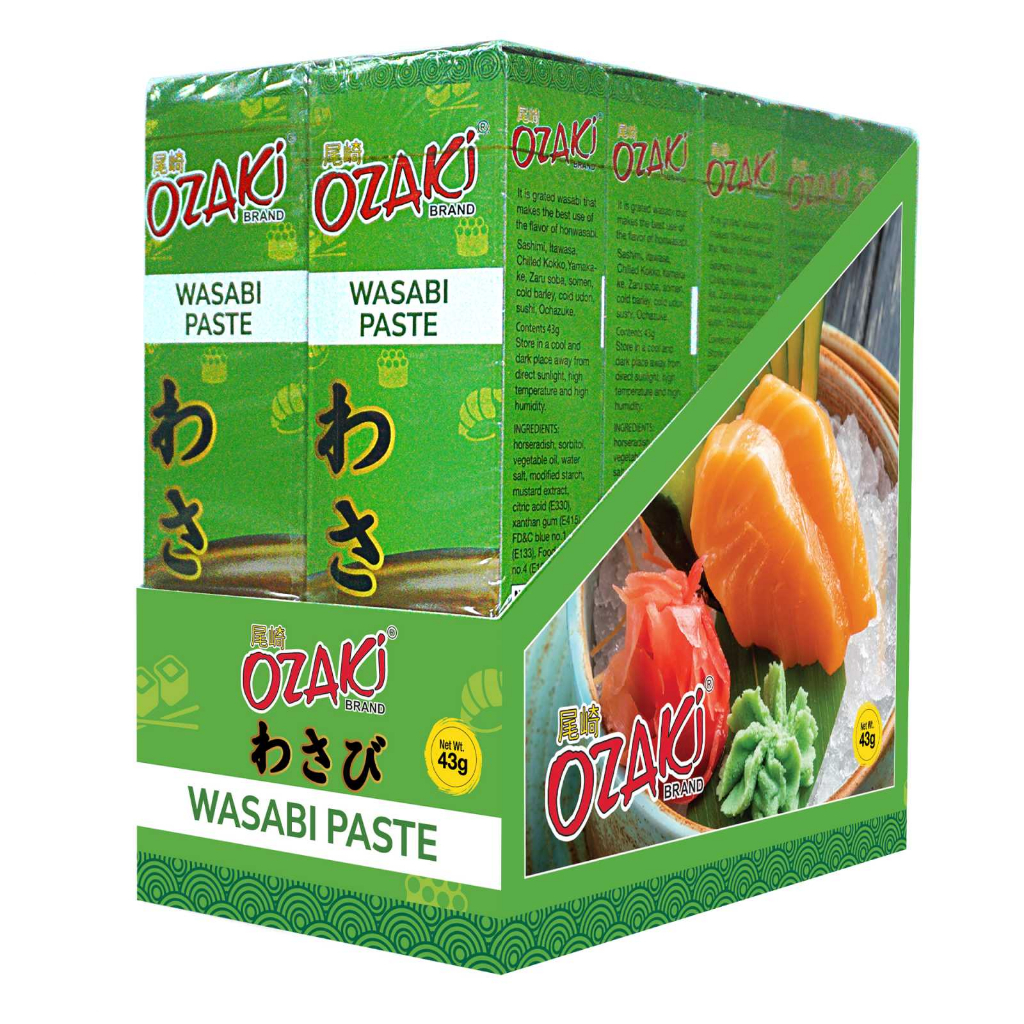 OZAKI WASABI PASTE 43G (10 Tubes) | Shopee Philippines