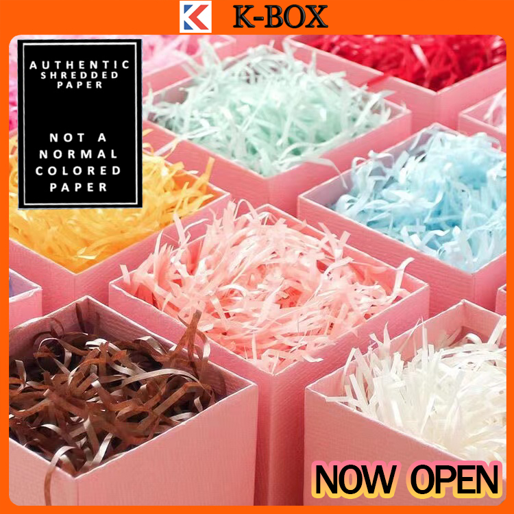 Shredded Paper | Colorful Paper Gift Packaging | Paper Fillers Crinkled ...
